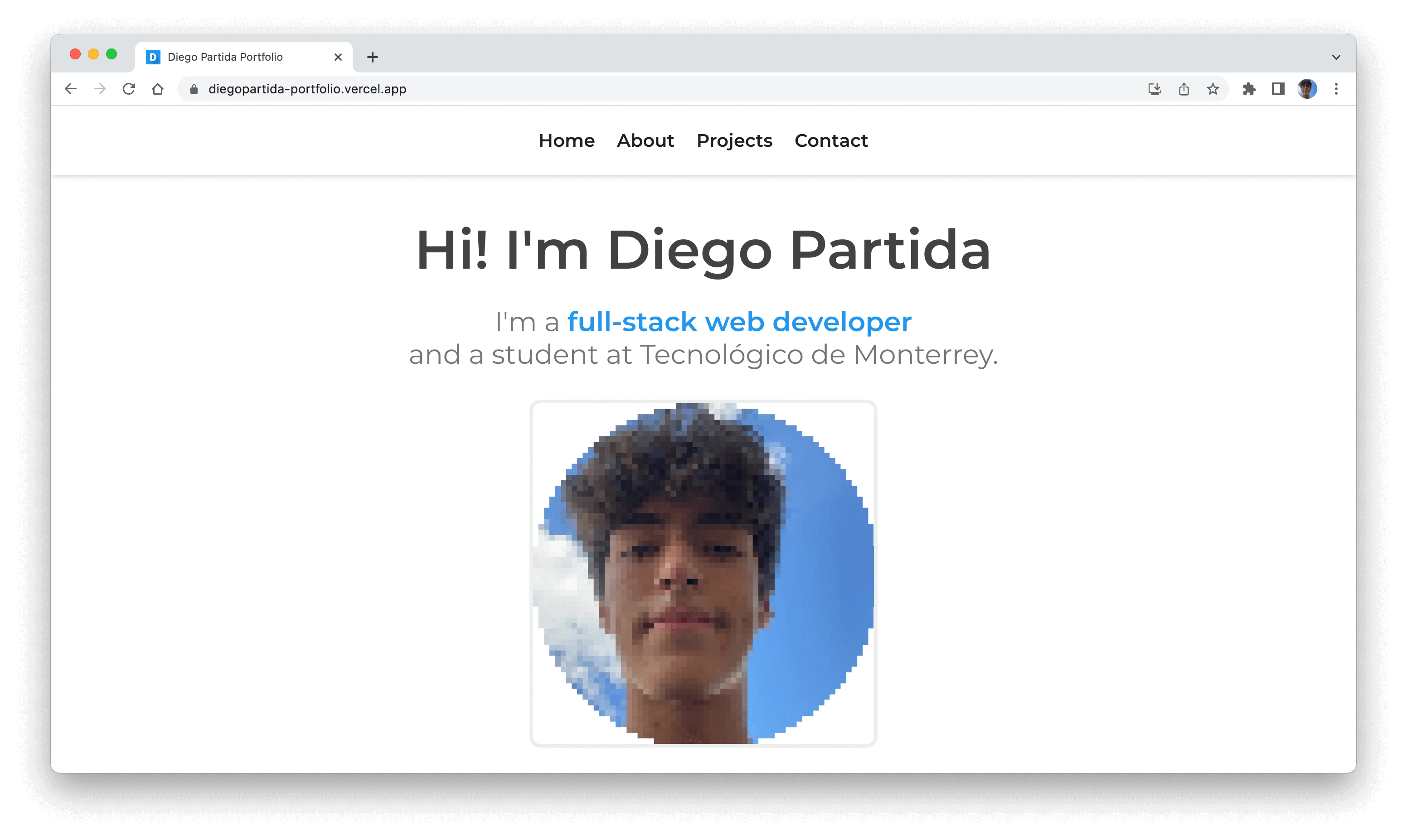 Diego Partida Portfolio